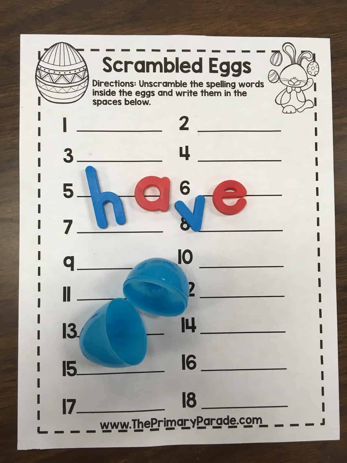 A little Easter fun! - The Primary Parade