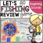 Let's Go Fishing Beginning Sounds Game - The Primary Parade