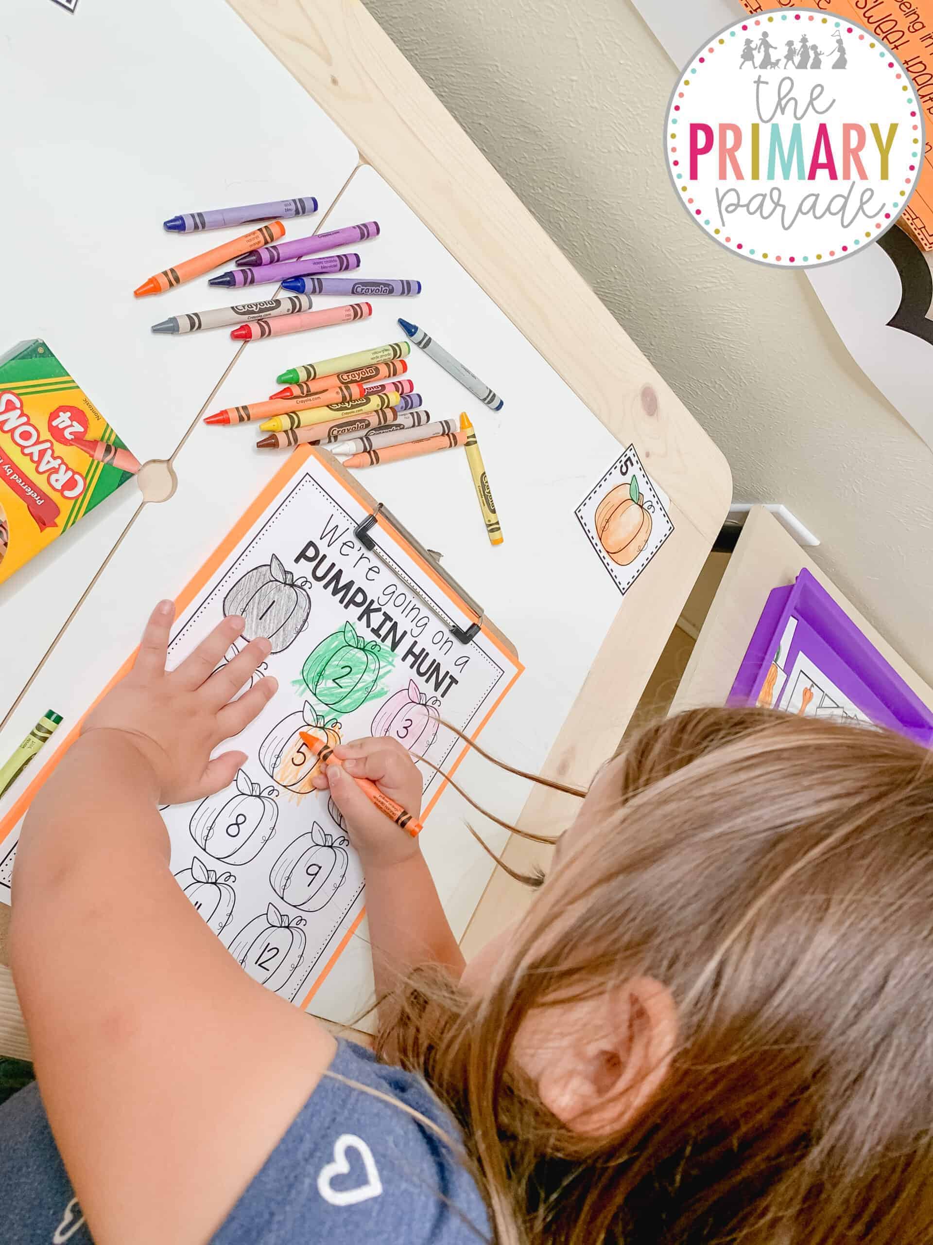 Preschool Pumpkin Activities - The Primary Parade