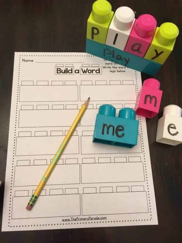 Sight Words for Preschoolers - The Primary Parade