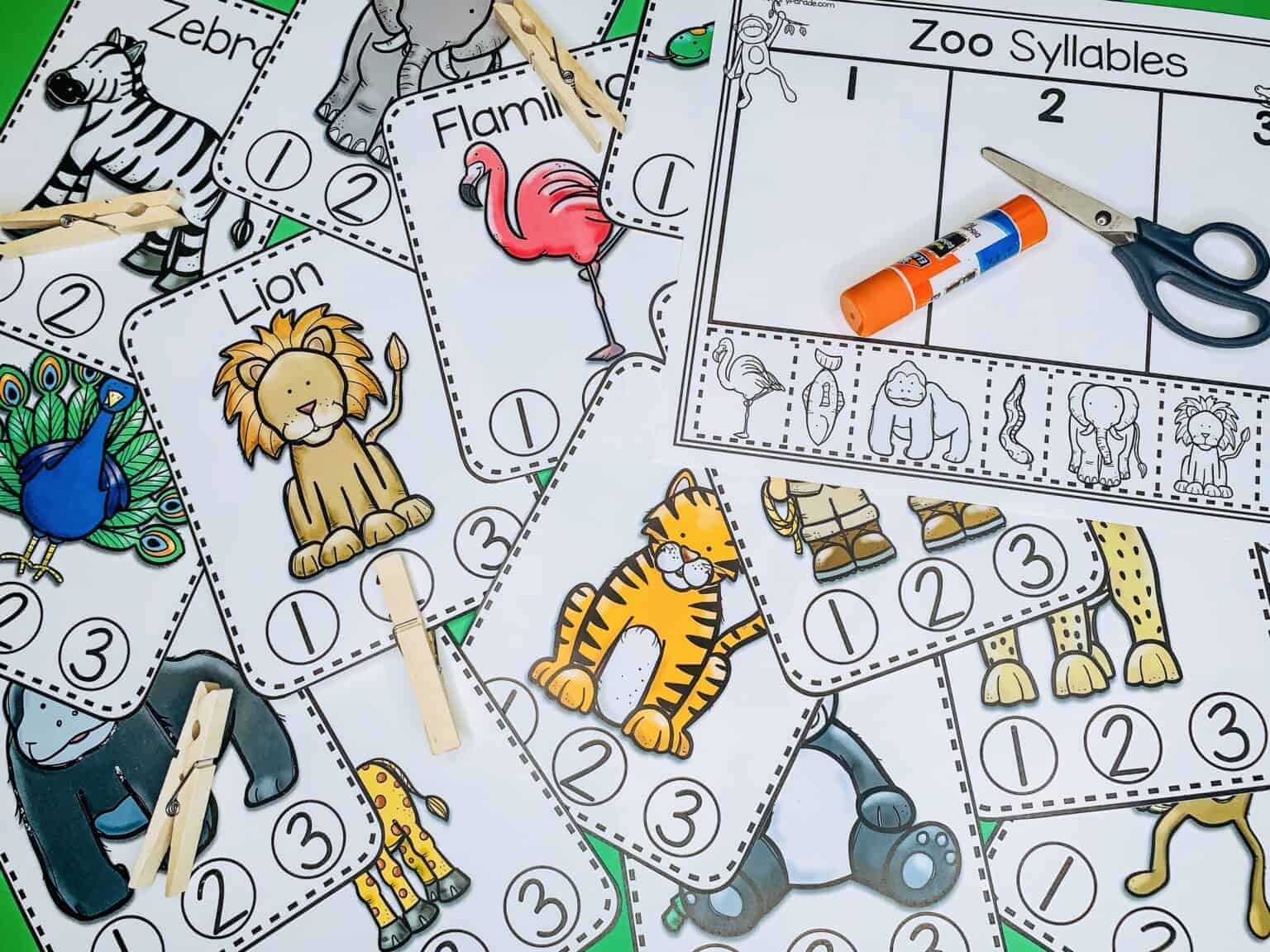 Preschool Zoo Theme - The Primary Parade