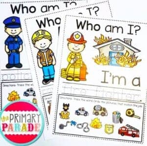 Community Helpers Preschool Theme - The Primary Parade