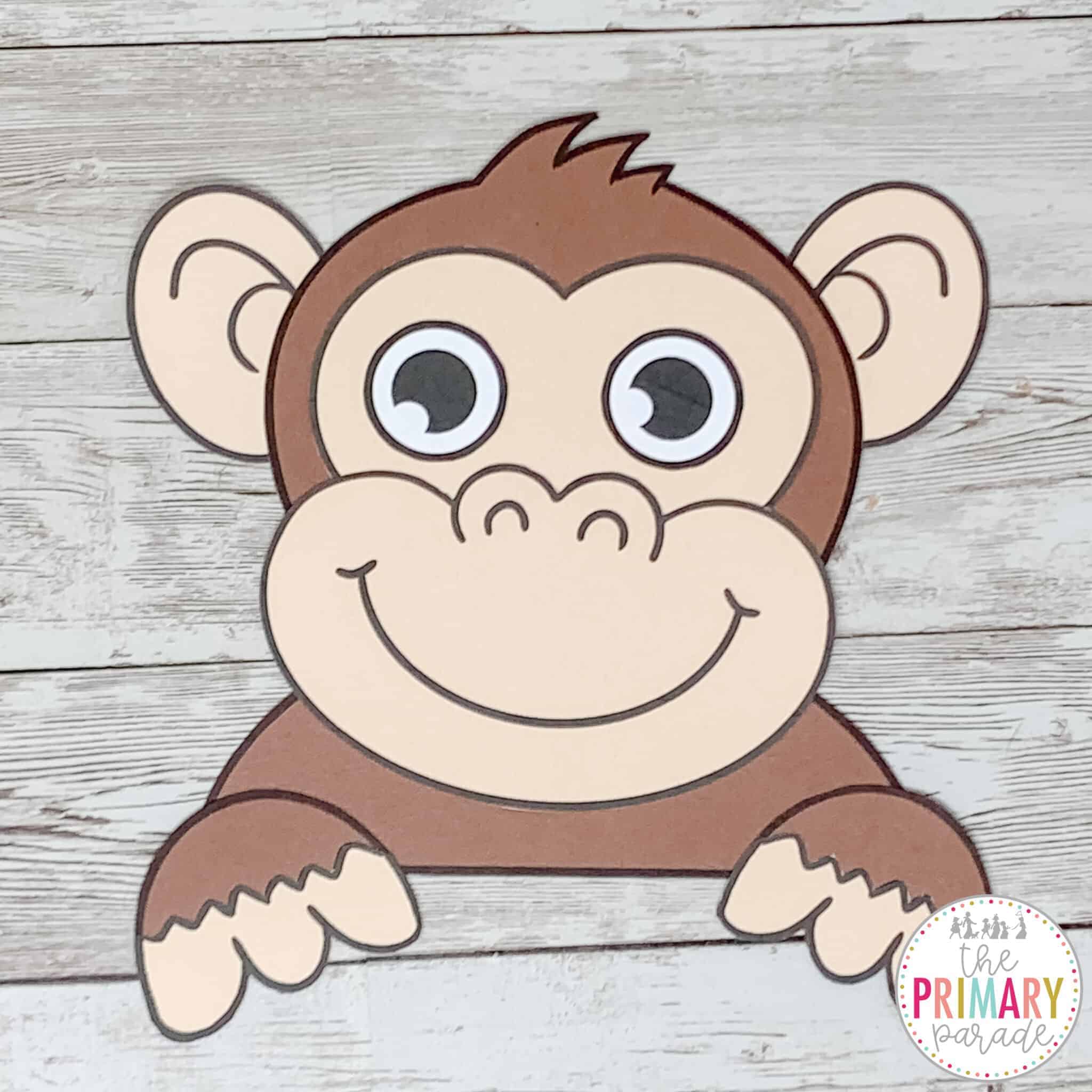 8 Zoo animal crafts for preschool - The Primary Parade