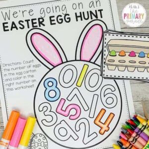 Exciting Easter Math Activity for Kids - The Primary Parade