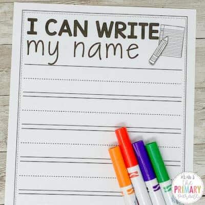 Free Name Writing Practice: Editable Tracing Template (2025) - The ...