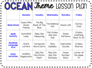 Ocean Activities for Preschool - The Primary Parade