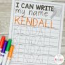 Name Writing Activities for Preschoolers - The Primary Parade