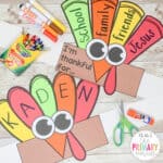 Preschool How to Cook a Turkey Writing Template - The Primary Parade