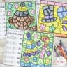 Free Color by Number Printables (2025) - The Primary Parade