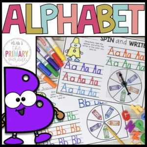 Rainbow Write the Alphabet - The Primary Parade