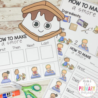 Printable Camping Worksheets for Kindergarten