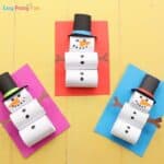 25 Easy Snowman Crafts for Kids of all ages - The Primary Parade