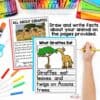 Informative Topic Writing: Kindergarten Animal Reports - The Primary Parade