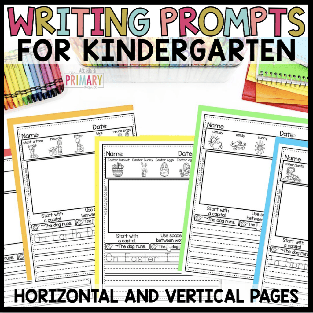April writing prompts - The Primary Parade