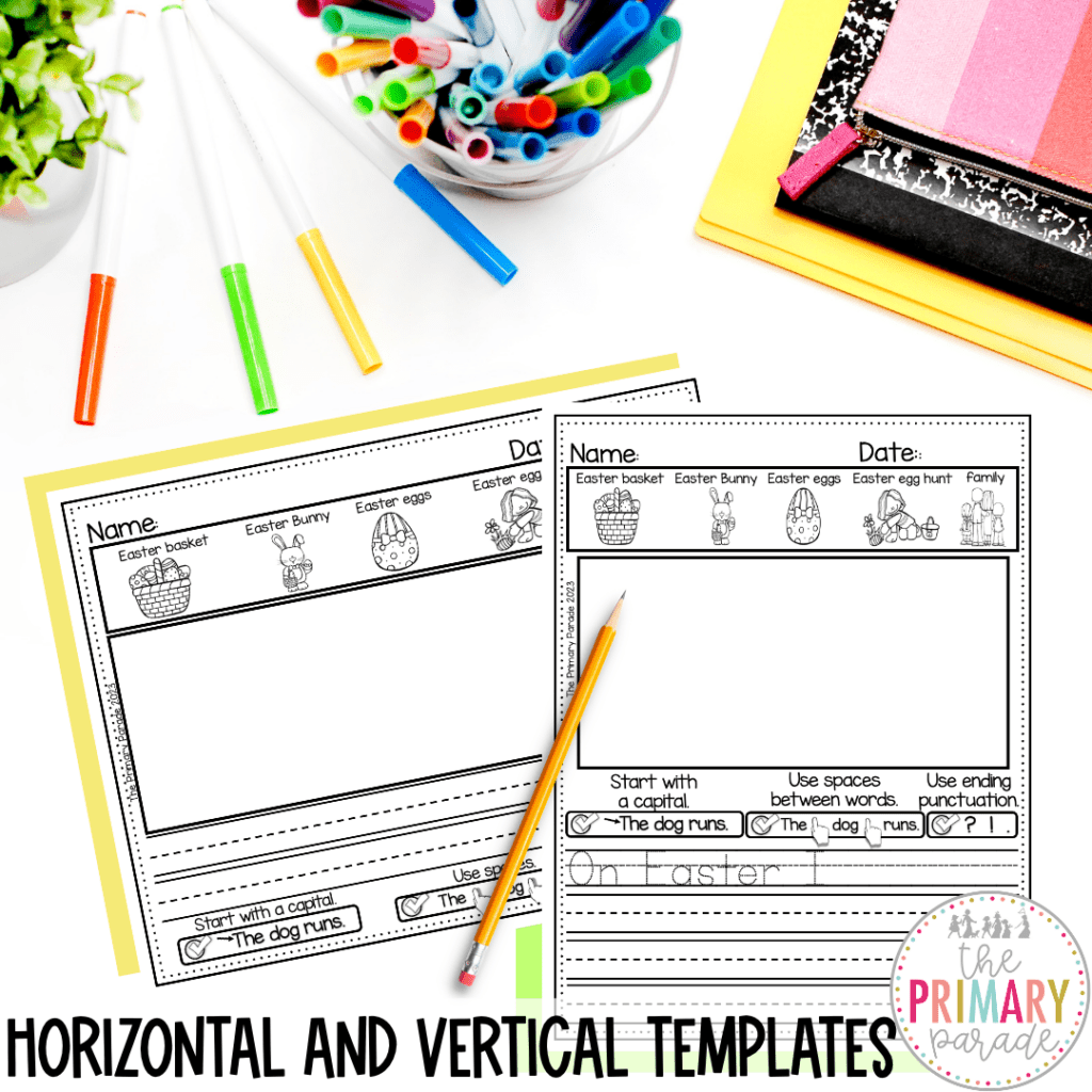 April writing prompts - The Primary Parade