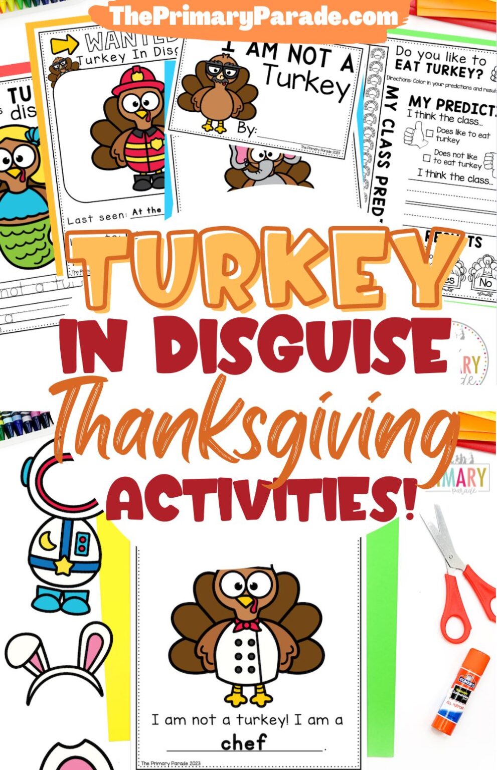 Best Disguise the Turkey Project Ideas for School - The Primary Parade