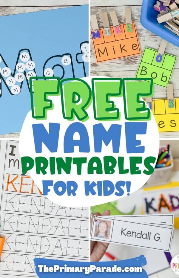 Name Recognition Activities and Name Writing in Preschool - The Primary ...