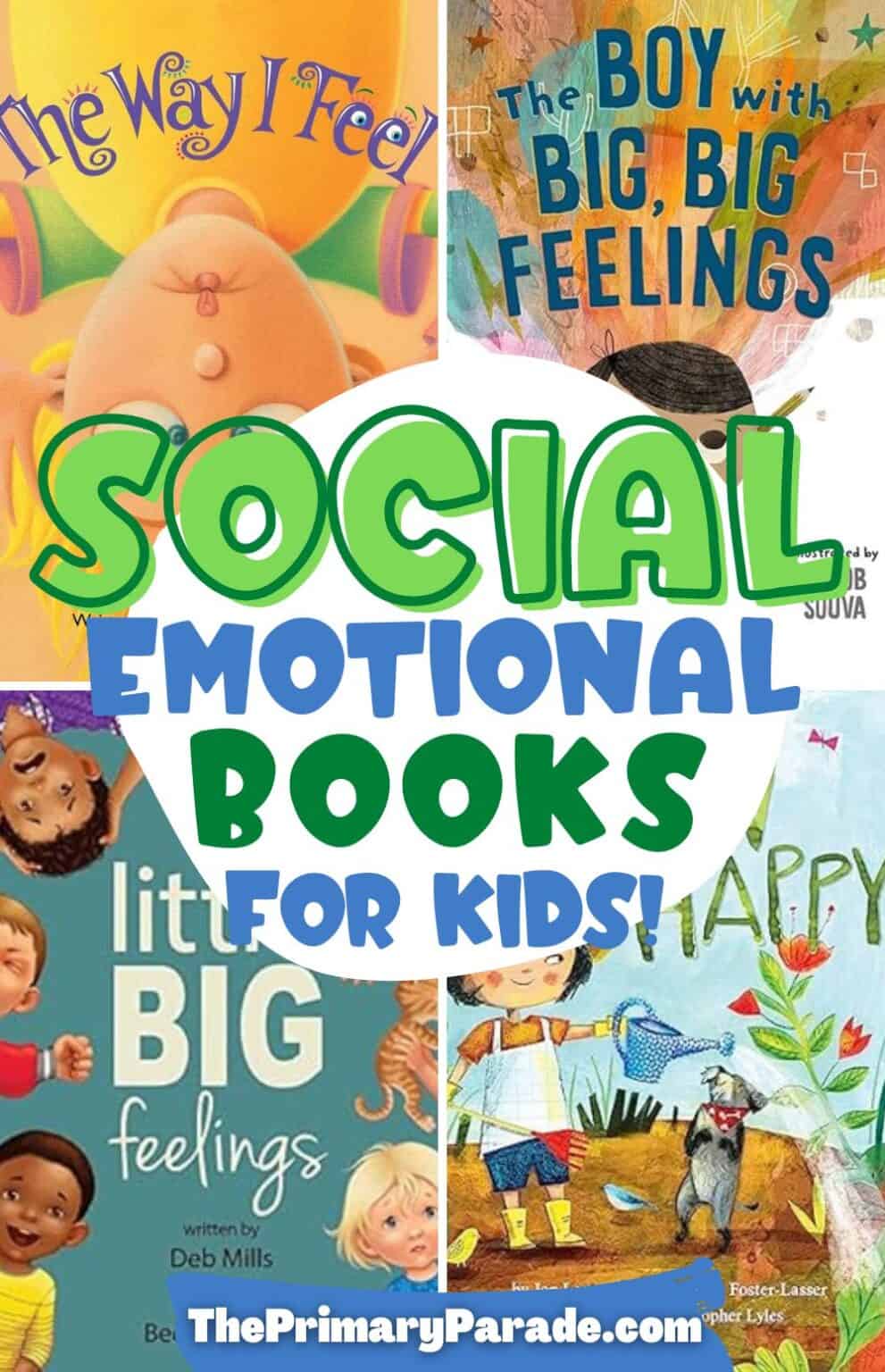 The Best Social Emotional Books for Kindergarten Kids - The Primary Parade