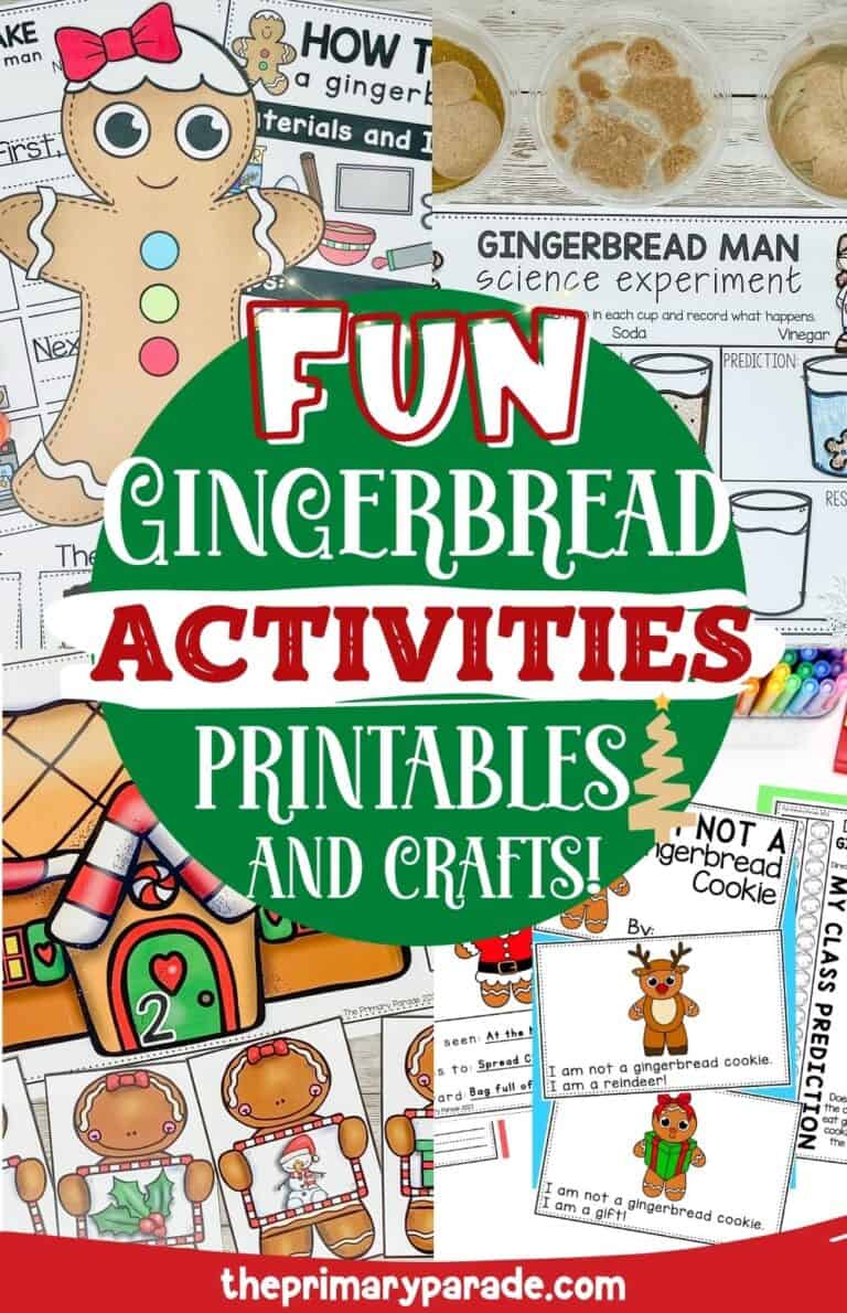 My Favorite Gingerbread Activities for Preschool - The Primary Parade