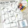 Hands-On Clean Teeth Activity for Preschool Kids - The Primary Parade