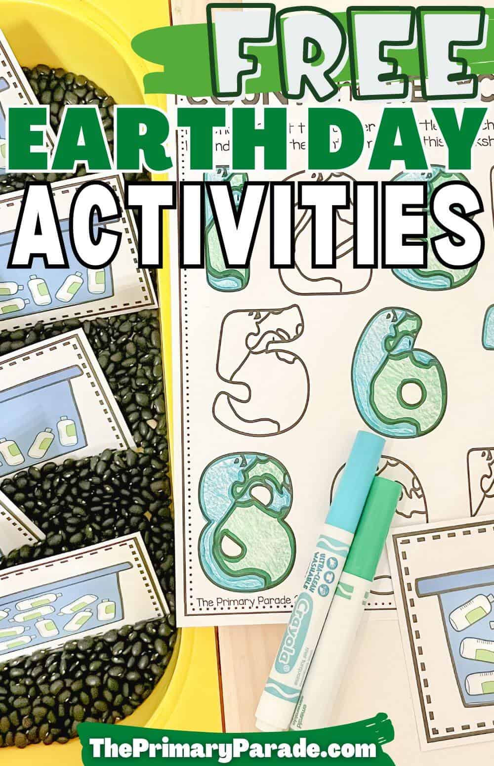 Cute Earth Day Recycling Activity for Kids - The Primary Parade