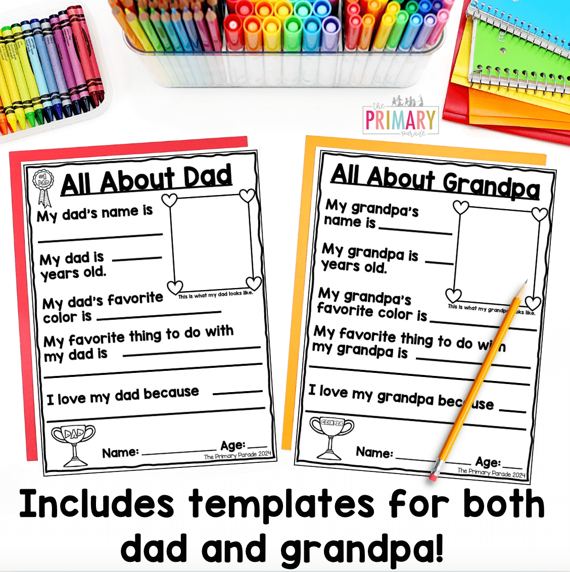 My Favorite Father’s Day Activities for Students - The Primary Parade