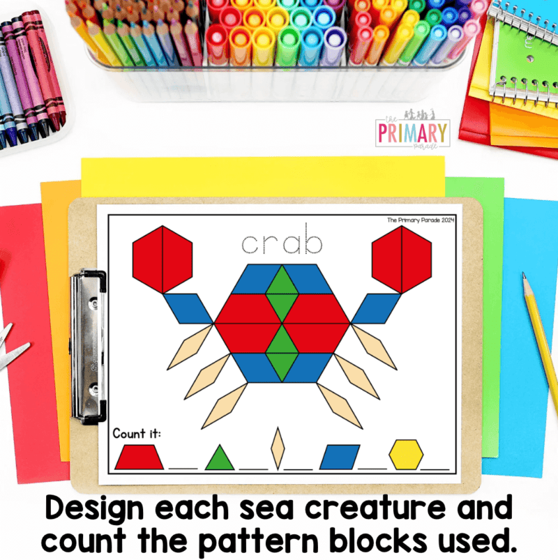 Ocean Theme Fine Motor Activities for Preschool and Kindergarten - The ...