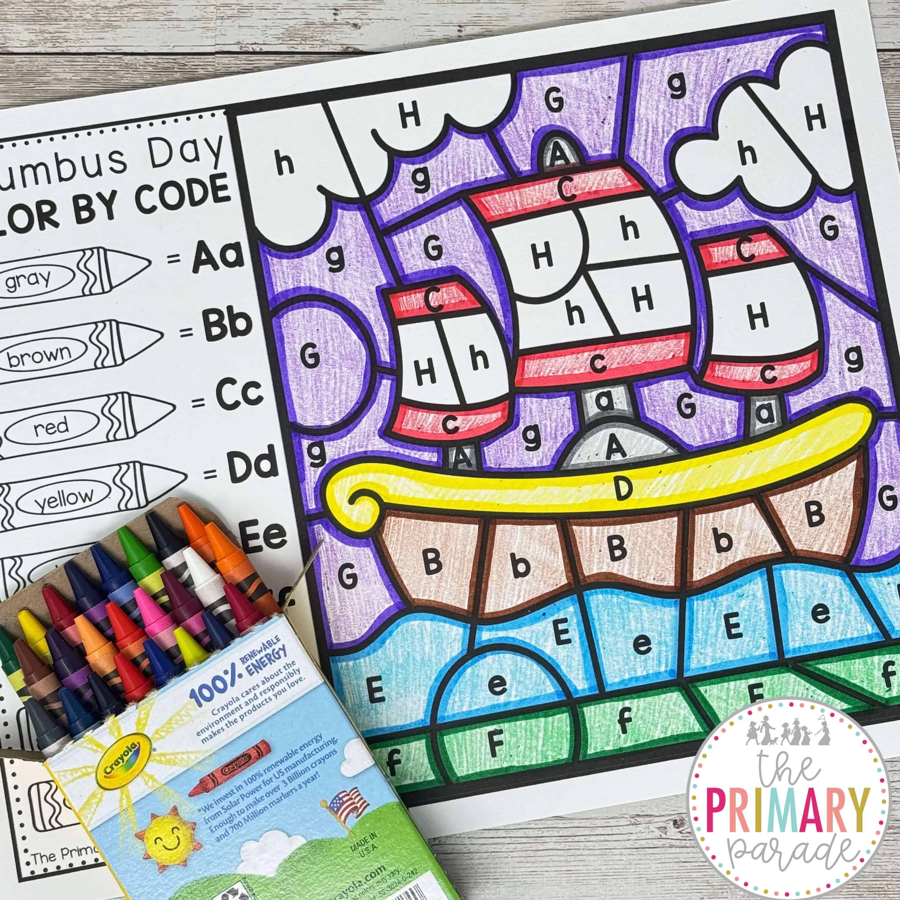 Preschool Columbus Day Crafts and Activities - The Primary Parade