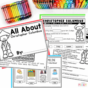 Preschool Columbus Day Crafts and Activities - The Primary Parade
