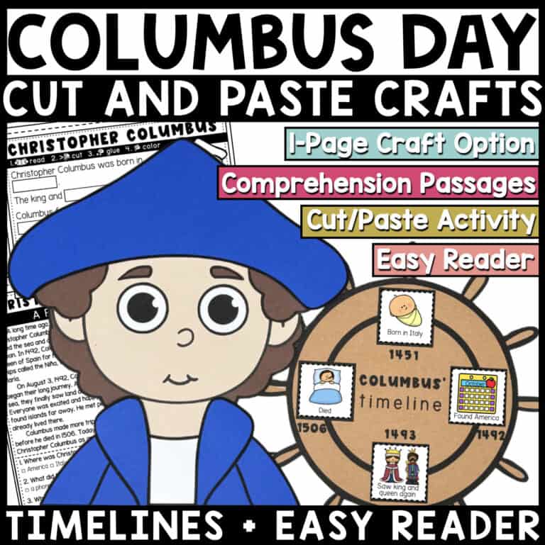 Preschool Columbus Day Crafts and Activities - The Primary Parade