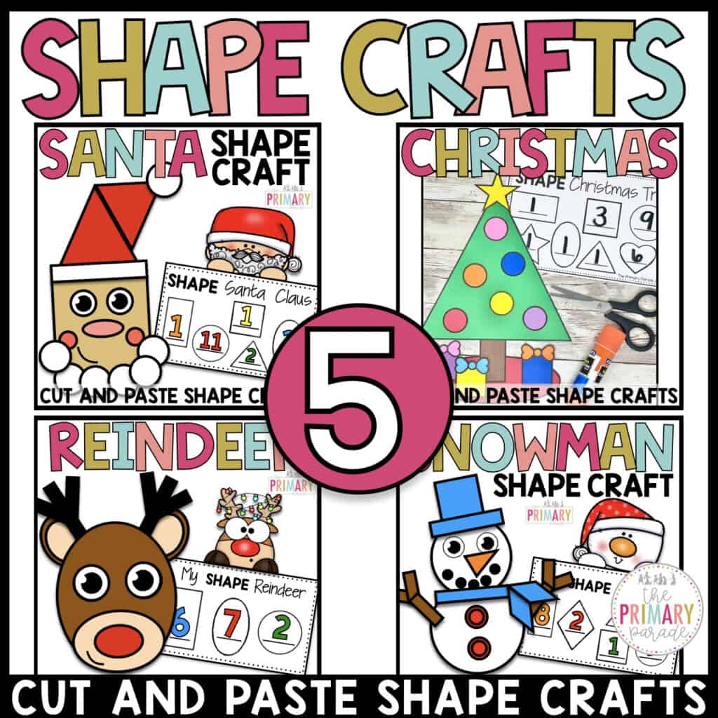 Christmas Shape Crafts - The Primary Parade